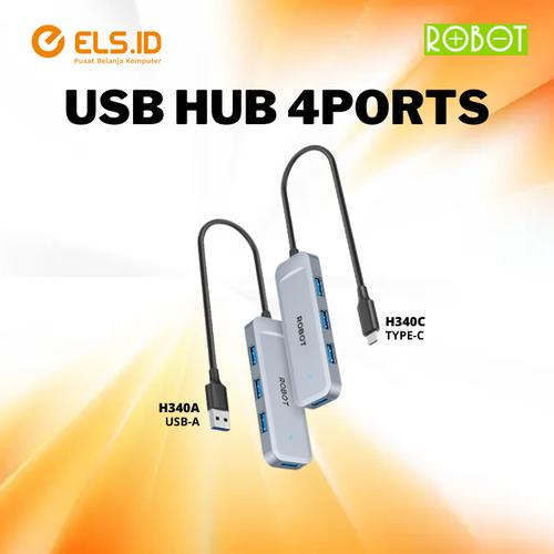 Jual Robot H340A / H340C USB Hub 4 Ports USB 3.0 - H340A - Kota ...