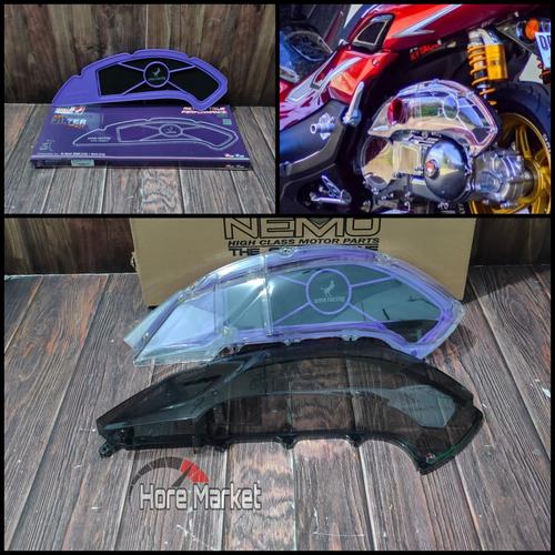 Jual TUTUP HAWA TRANSPARAN NEMO FILTER UMA RACING NEW NMAX 155 AEROX ...