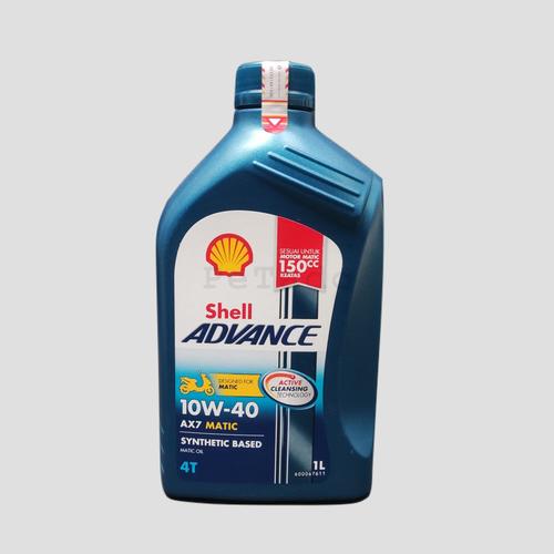 Jual Oli Shell Advance AX7 MATIC 10W-40 API SN JASO MB 1 Liter ...