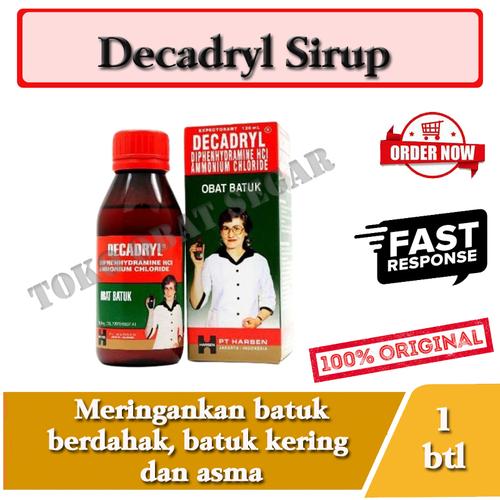 Jual Decadryl Sirup Obat Batuk dan Asma - 60ml - Jakarta Barat - TO ...