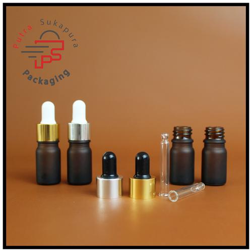 Jual botol kaca pipet 5ml coklat frosted/botol serum 5ml/botol tetes ... Jual botol kaca pipet 5ml coklat frosted/botol serum 5ml/botol tetes ...