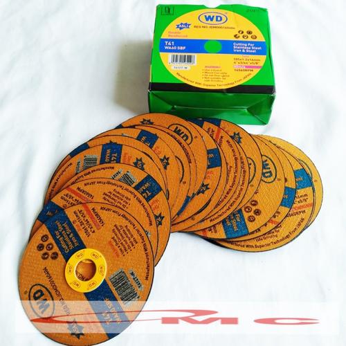 Jual Mata Gurinda Gerinda Potong Besi Cutting Wheel WD 4 Inch 1 Box Isi ...