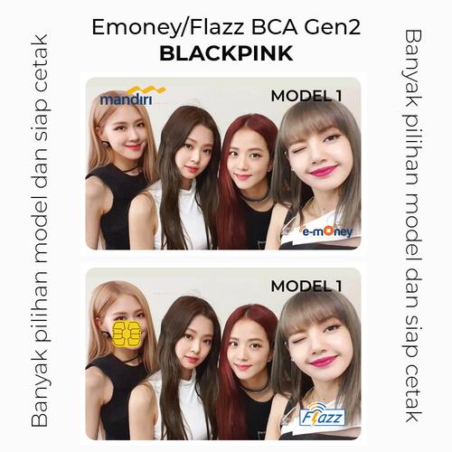 Jual Emoney/Flazz Custom 1 sisi - KPOP BLACKPINK - TAP CASH BNI, MODEL ...
