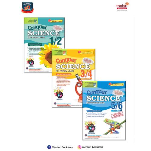 Jual Conquer Science for Primary | Buku Latihan Sains SD - Kota Tangerang Selatan - Mentari ...