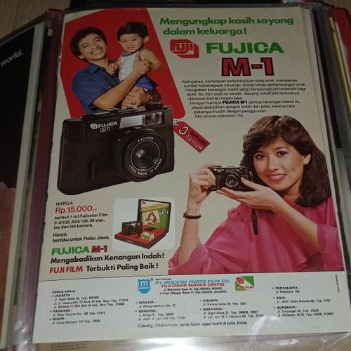 Jual Iklan Cetak Jadul Kamera Fujica M-1 - Kota Bandung - Kawan ...