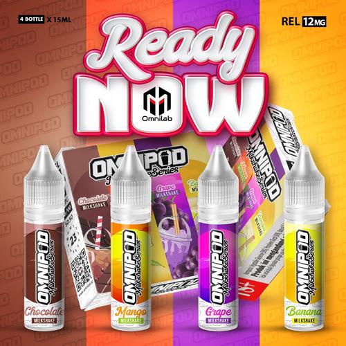 Jual Omnipod Milkshake Pods Friendly Pack Edition 4x15ML - Liquid Omni ...