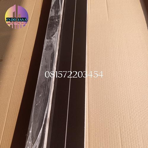 Jual Lis plin granit 5cm × 80cm hitam polos glossy by Valentino gress ...