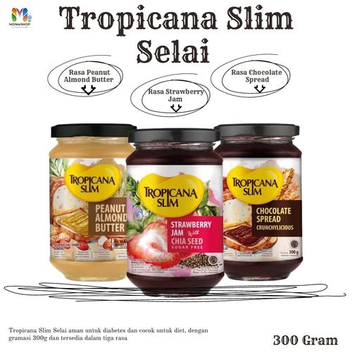 Jual TROPICANA SLIM STRAWBERRY JAM / SELAI BEBAS GULA TROPICANA SLIM ...