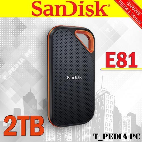 Promo Sandisk SSD Extreme Pro Ext Portable V2 E81 2TB USB C - 2 TB Ext Cicil 0% 3x - Jakarta ...