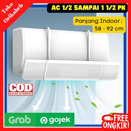 Jual Talang AC Reflektor HOMECOOL Universal Cover Penghalang Angin AC ...
