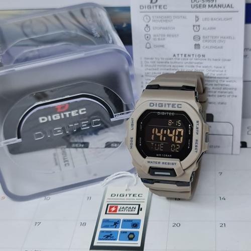 Jual Jam Tangan Digitec Pria DG 5169 Grey New Digital Original ...