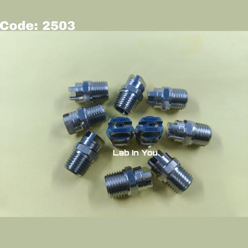 Jual Nozzle V Jet Stainless Steel 1/4(Type 2503)-Nozzle Jet Flat Fan ...