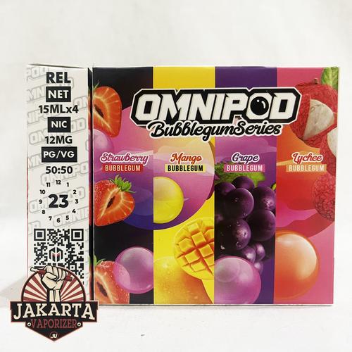 Jual PODS FRIENDLY OMNIPOD BUBBLEGUM PACK PODS 15ML X 4PCS BY OMNILAB ...