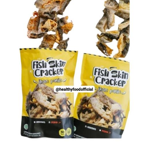 Jual Cemilan Patin Cracker Fish Skin Sehat Kerupuk Kulit Ikan ...
