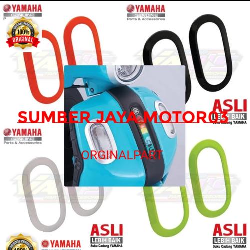 Jual Cover Lis Lampu Sein Depan Fazzio Original Yamaha - GREEN ...
