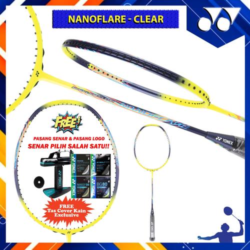Promo RAKET BADMINTON YONEX NANOFLARE CLEAR ORIGINAL NEW COLOR 2023 ...