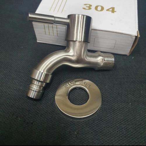 Promo Kran Tembok Stainless SUS 304 /Kran Taman Stainless SUS 304 ...