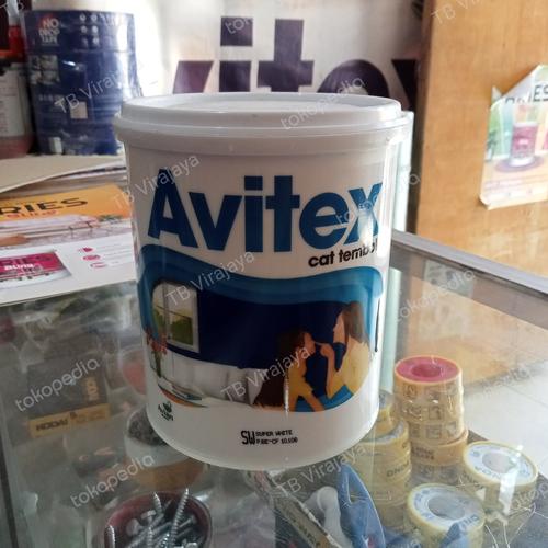 Jual cat tembok avitex - Putih - Jakarta Timur - TB Virajaya | Tokopedia