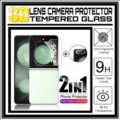 Jual Samsung Galaxy Z Flip 5 Flip5 5G Tempered Glass Screen Camera ...