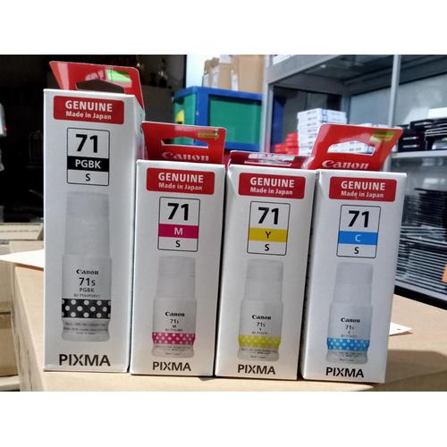 Jual Tinta Canon GI-71s GI71s GI 71s Printer PIXMA G1020 G2020 G3020 ...