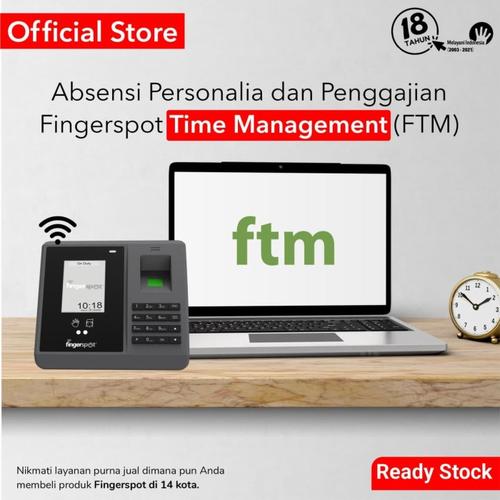 Jual Software Absensi Desktop FTM - Fingerspot Time Management ...