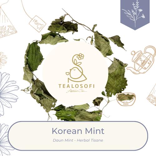 Jual Korean Mint - Herbal Leaf Tisane Daun Menthol Teh Kering Tealosofi ...