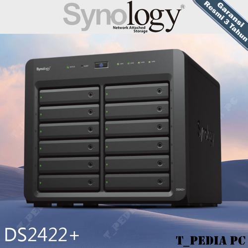 Promo Synology DS2422+ 4GB RAM 12-Bay DiskStation NAS Server Storage ...