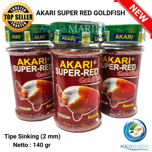 Jual AKARI SUPER RED GOLDFISH Pelet Ikan Koki Mas Koki Tipe Sinking ...