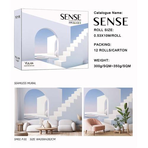 Jual wallpaper dinding sense motif polos proyek kantor minimalis ...