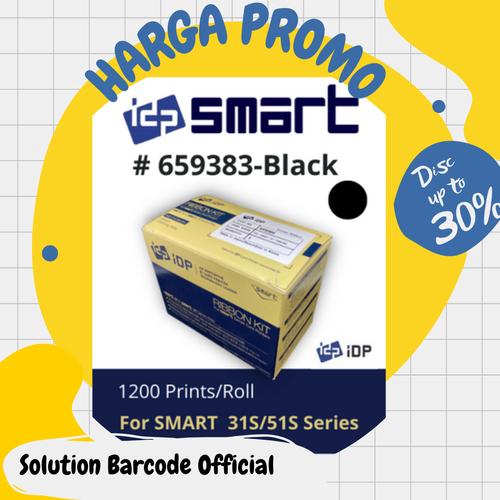 Jual Ribbon Tinta Black Hitam smart 31s & 51s | smart 31 & 51 659383 ...