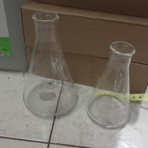 Jual erlenmeyer 500 ml pyrex - Jakarta Barat - Dunia Lab JKT | Tokopedia