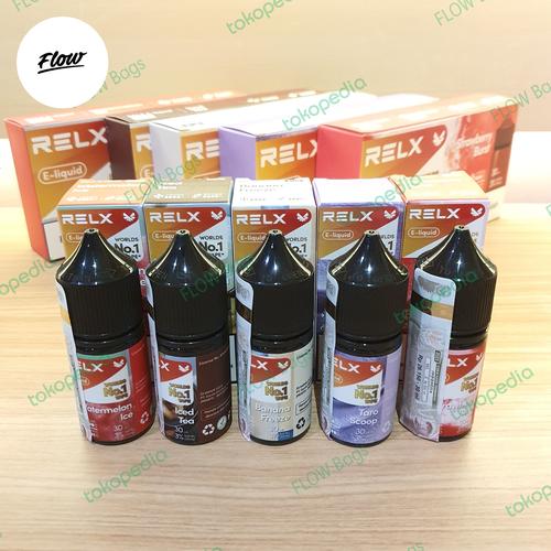 Jual New Premium Liquid RELAX Watermelon Strawberry Iced Tea Taro ...