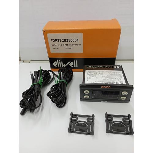 Jual ELIWELL 974 12V + Travo + Sensor NTC Hitam IDPLUS DIGITAL THERMOSTAT - Jakarta Utara ...