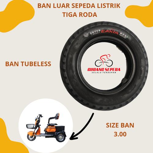 Jual Ban Luar Sepeda Listrik Roda Tiga Maleo Sierra Uwinfly Pacific 3. ...