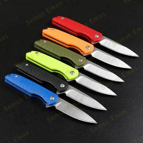 Jual Pisau Lipat EDC Kecil 8Cr14MoV SMK-01 - Blue - Kota Bandung ...