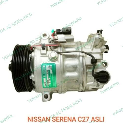 Jual KOMPRESOR / COMPRESSOR AC MOBIL NISSAN SERENA C27 ORIGINAL SANDEN ...