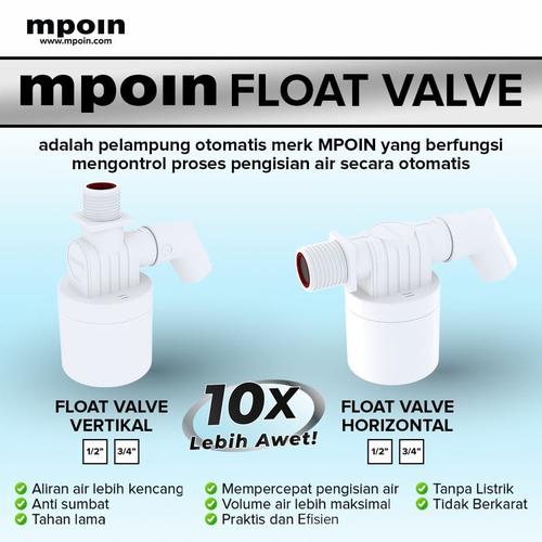 Jual MPOIN pelampung Air /Kran Air Otomatis/automatic water level 1/2 ...