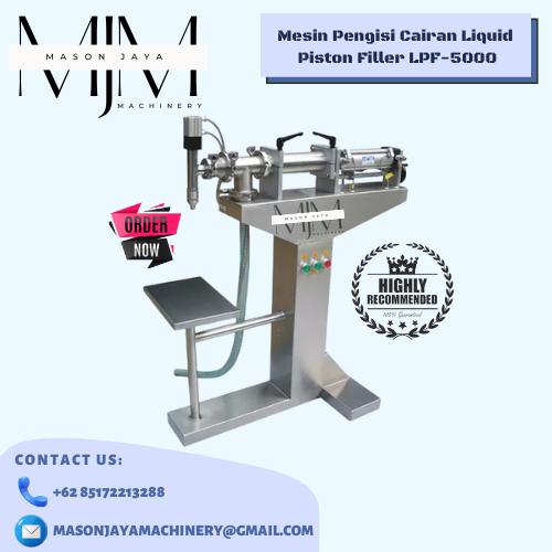 Jual Mesin Pengisi Cairan Liquid Piston Filler LPF-5000 - Kota ...