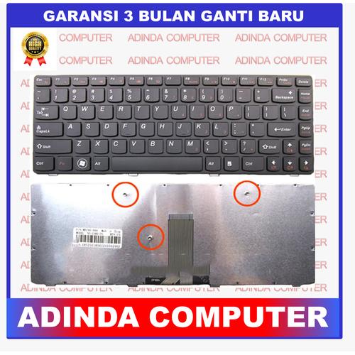 Jual Keyboard Laptop Lenovo Ideapad B480 B485 B490 B580 G400 - Kab ...