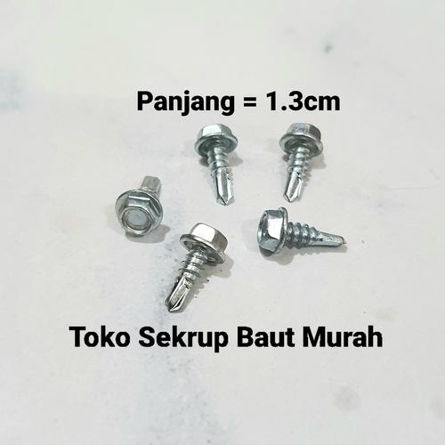 Jual Baut Reng Drilling 8x13 / Sekrup Driling 8 x 13 / Roofing Baja ...
