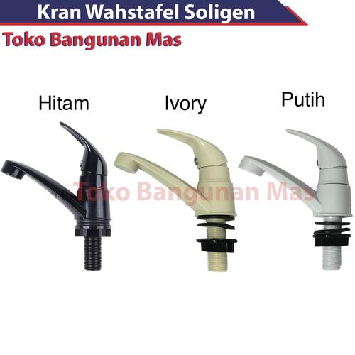 Jual Kran Wastafel Tanam Soligen W15 Keran Air PVC Angkat Washtafel ...