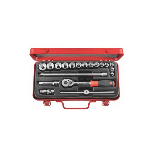 Jual Holex Socket Set 3/8 Square Drive, 19 Pieces 633917 6 - Kab ...