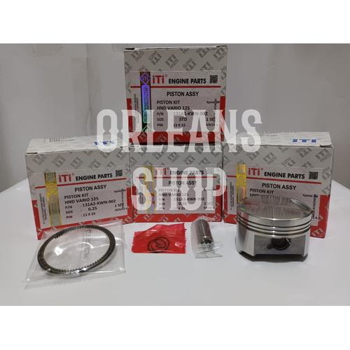 Jual PISTON KIT KWN VARIO 125 VARIO TECHNO 125 ITI SEHER KIT - 1.75 ...