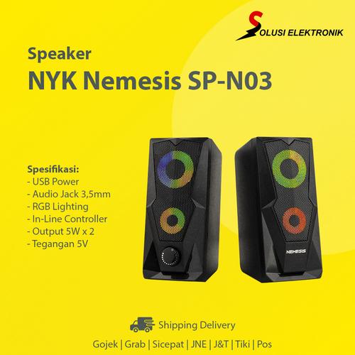Jual NYK Nemesis SP-N03 Speaker Gaming PC Komputer HP Laptop Notebook - Kota Surabaya - Solusi ...