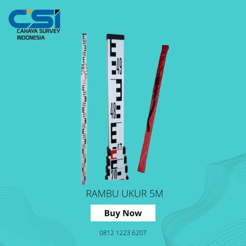 Jual Rambu Ukur 5M / Bak Ukur 5M / Mistar Ukur 5M - Jakarta Barat ...
