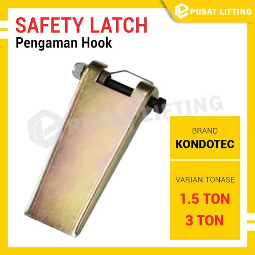 Jual Safety Latch KONDOTEC Pengaman Hook Kapasiatas 500 KG - 30 TON - 1 ...