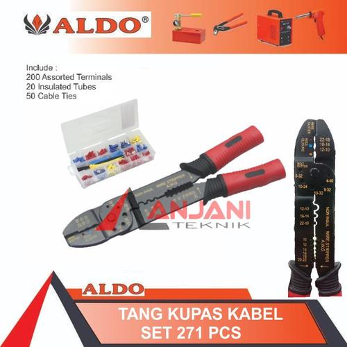 Jual ALDO TANG CRIMPING SKUN SET 271 KUPAS KABEL KRIMPING ELEKTRIK ...