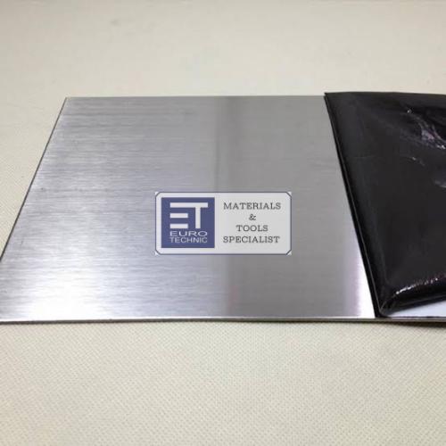 Jual Plat Stainless SS 201 2 mm x 4' x 8' Finishing HL (Hair line ...