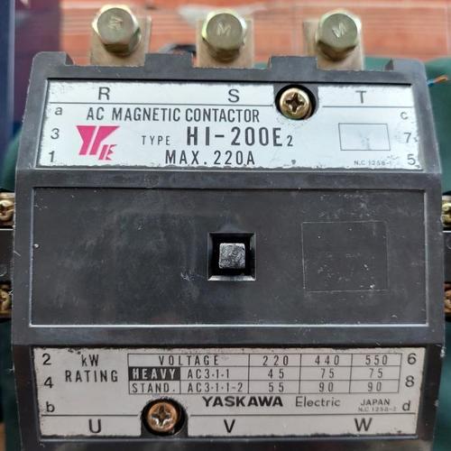 Jual Yaskawa Hi-200E2 / Contactor Yaskawa Hi-200E - Jakarta Utara ...