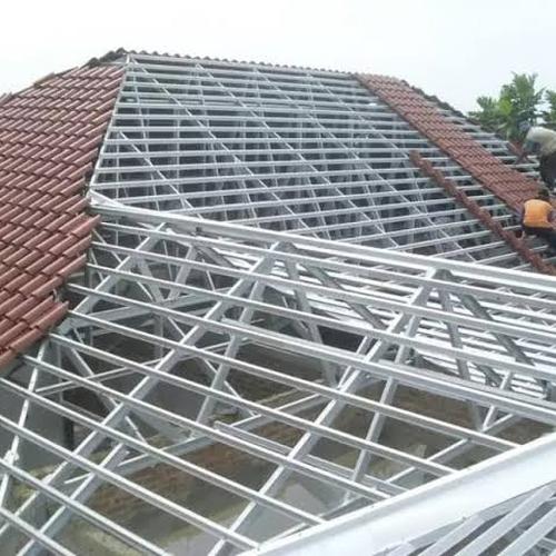 Jual RANGKA ATAP BAJA RINGAN BERKUALITAS dan kombinasi Plafon Pvc ...